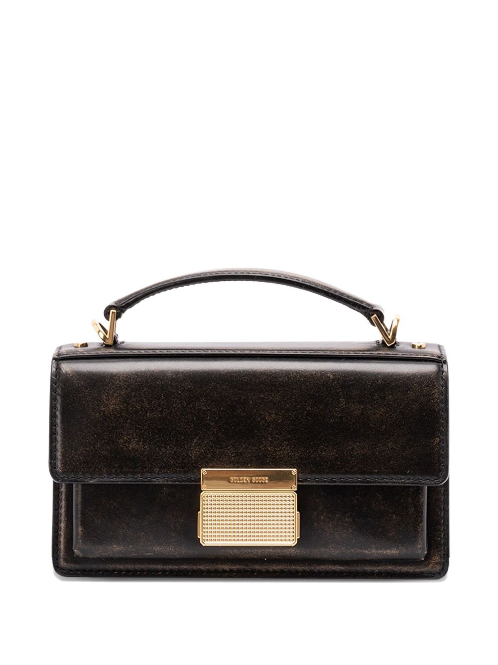 Golden Goose Women's Venezia Bag In Boarded Leather With Gold Details